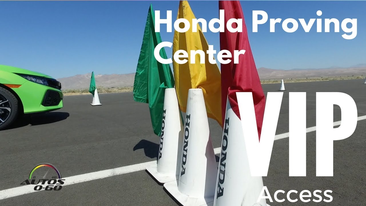 Honda Proving Center, VIP Access and Driving Instructions - YouTube