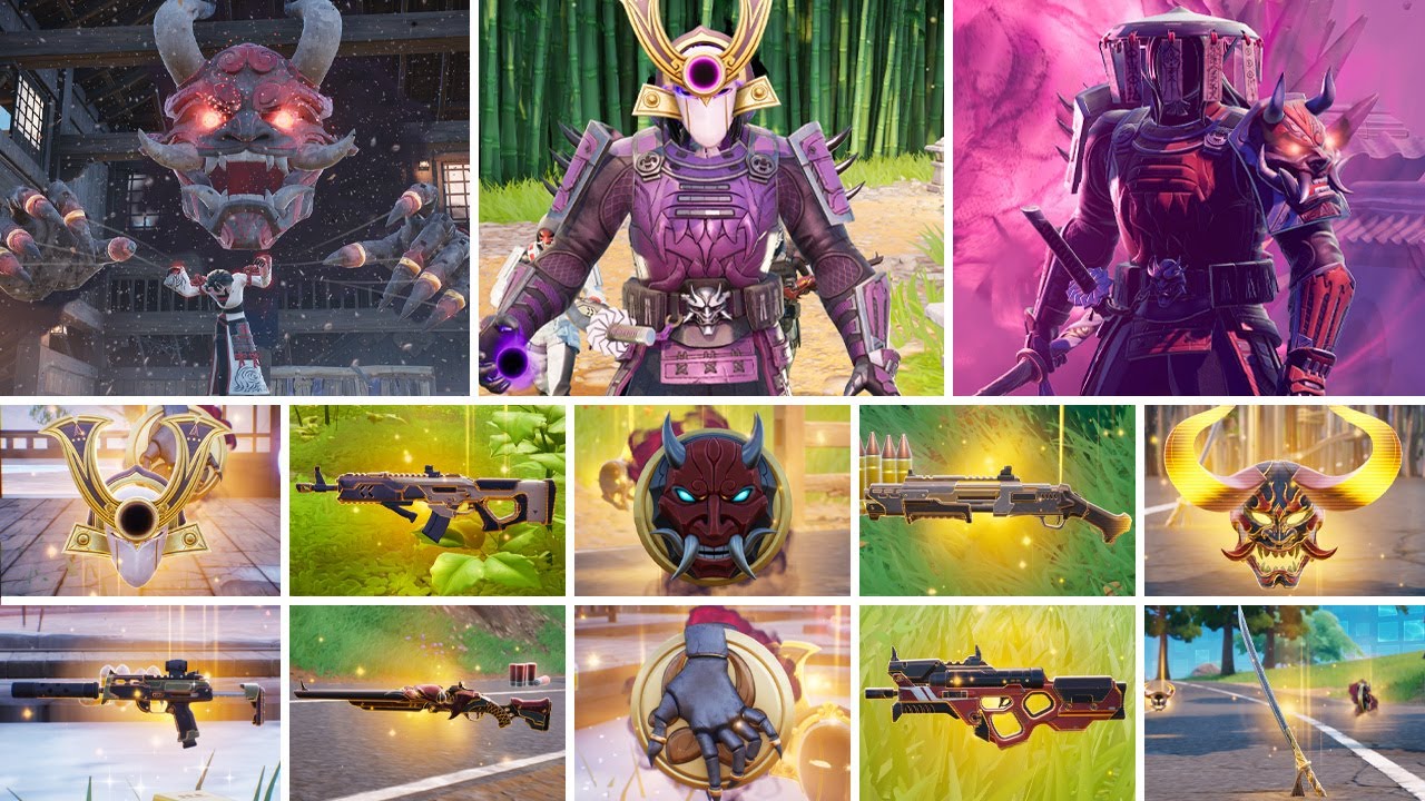 All Demon Bosses, Mythic Weapons, Oni Masks & Medallions Guide ...