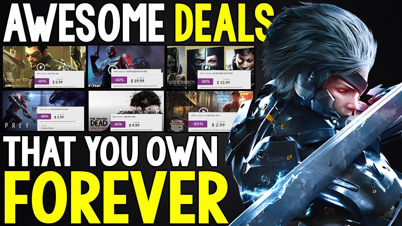 AWESOME PC Game Deals You OWN FOREVER - Great Games VERY CHEAP! - YouTube