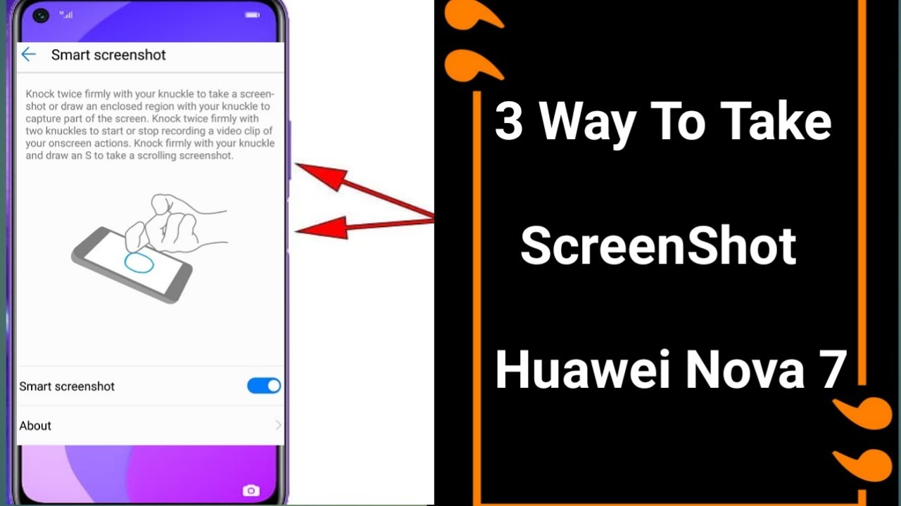 Hvordan Tager Man Screenshot På Huawei? – IXXLIQ