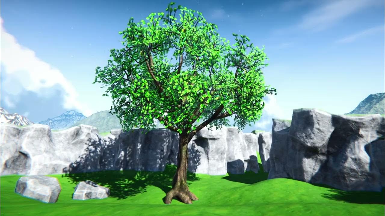Tree Swaying in the Wind Shader Animation 🌳 - YouTube