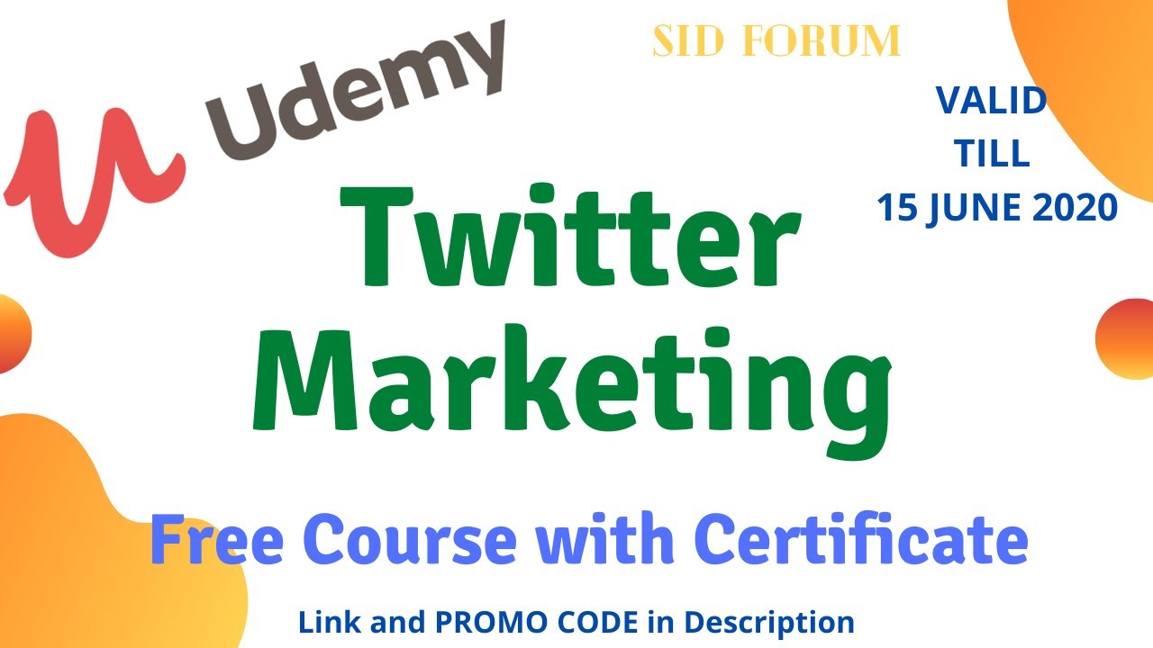 FREE Twitter Marketing Online Course with Certificate | digital ...