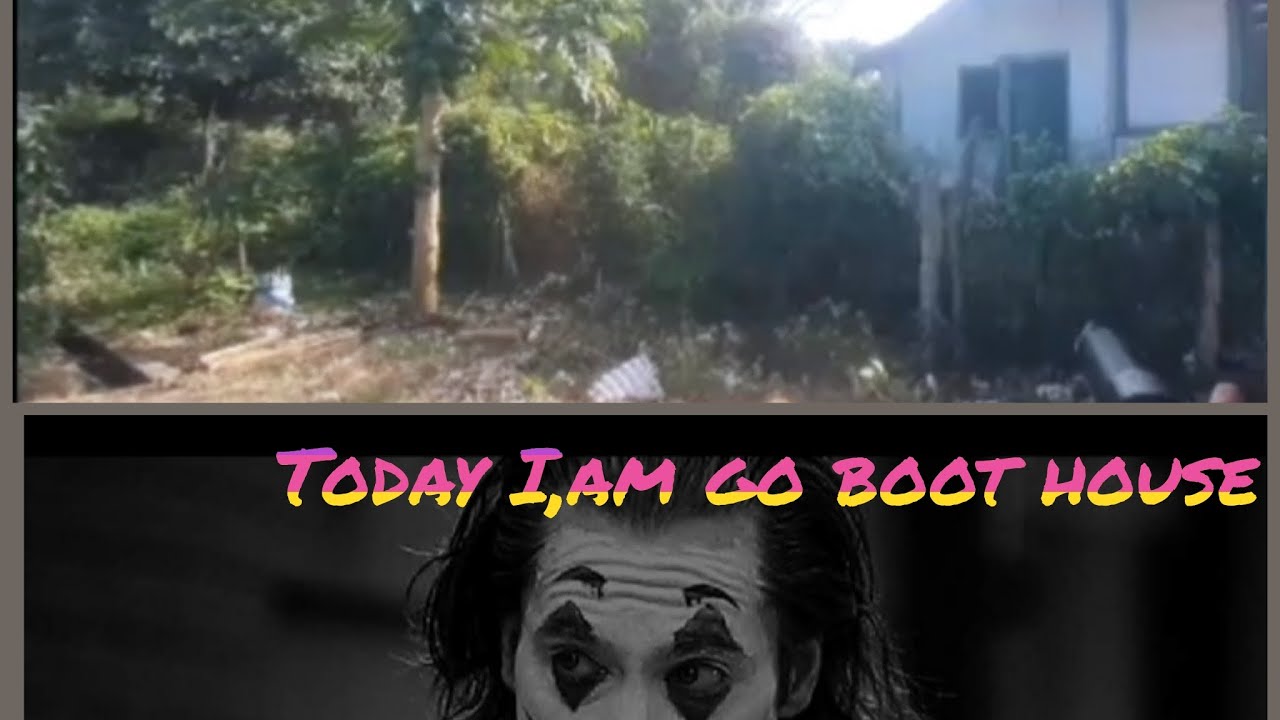 Today l,am go boot house in my home back side///. - YouTube