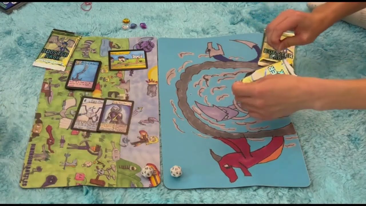Homemade tcg: Official Booster Pack Unboxing/Deck Building (Dimension ...