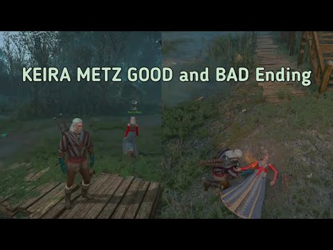 The Witcher 3 - Keira Metz - All Endings