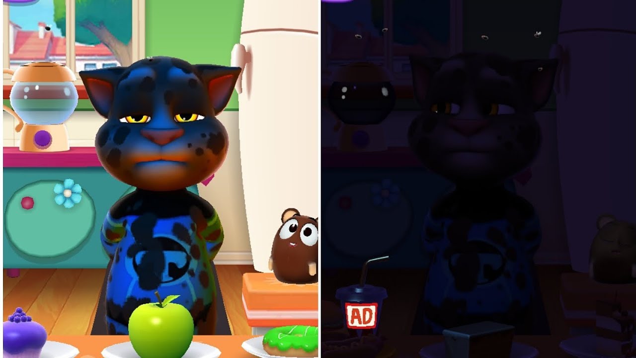 Chota tom and big talking tom mix game interested outclass handsome ...