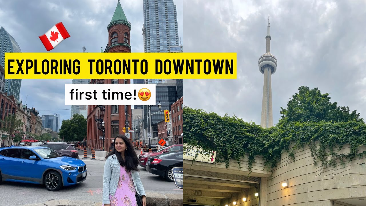 VLOG : Exploring Toronto Downtown for the first time || Canada Diaries ...