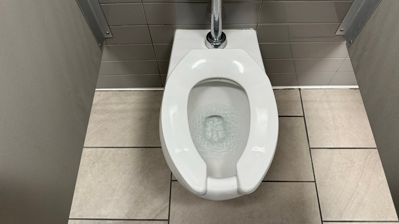 Zurn Toilet at a Target - YouTube