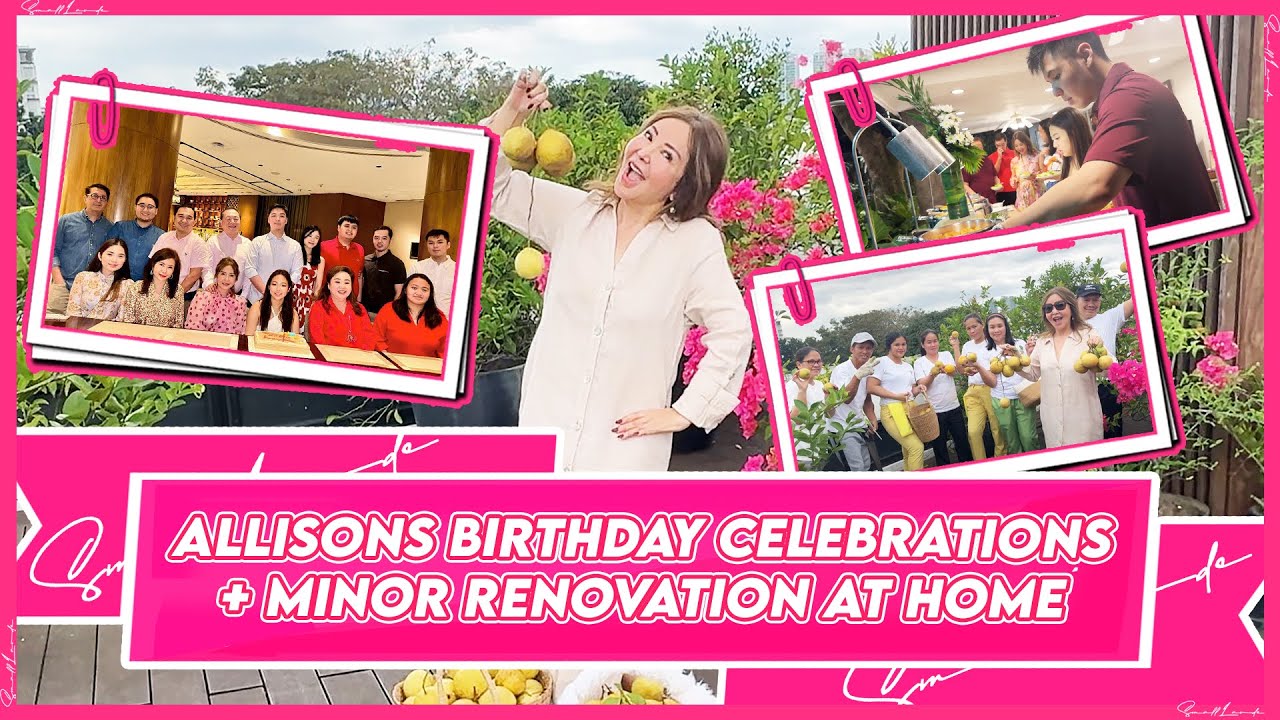 HARVESTING MY LEMONS + ALLISON'S BIRTHDAY! | Small Laude - YouTube