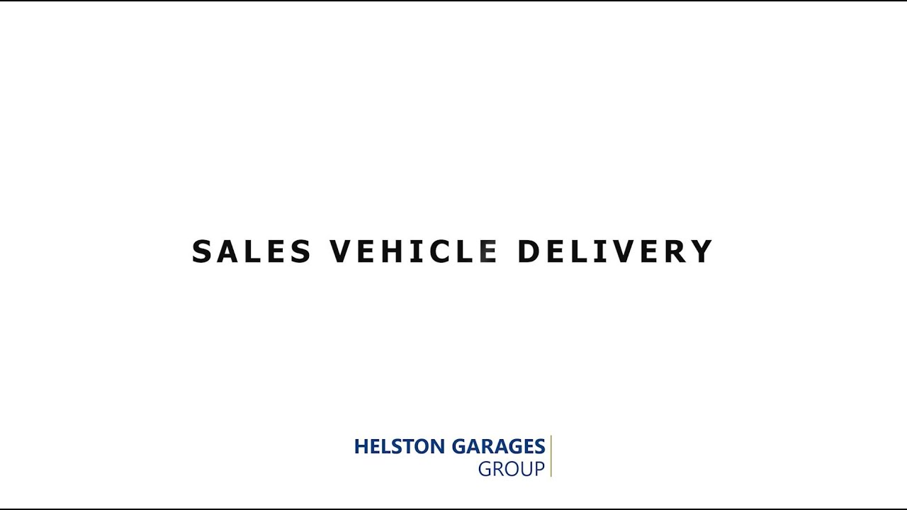 Sales Delivery | Helston Garages Group - YouTube