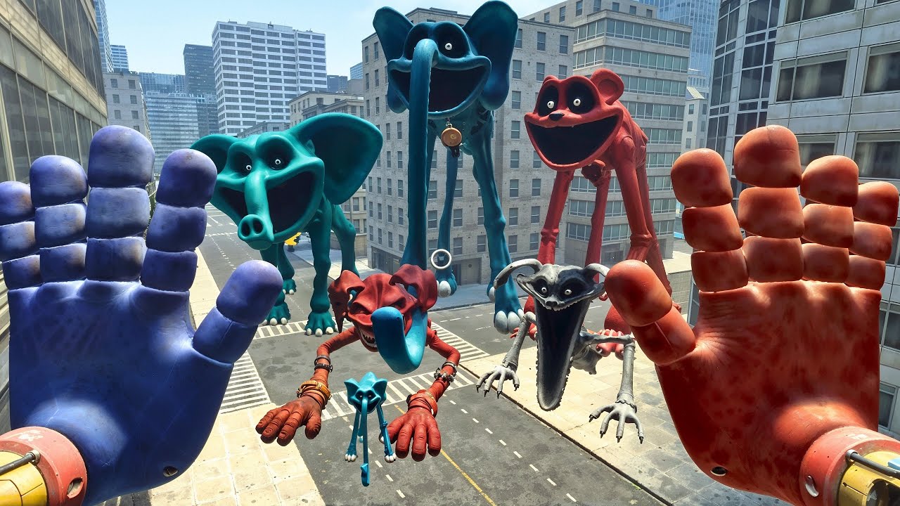 All Smiling Critters from Poppy Playtime Chapter 4 Hunted for me ...