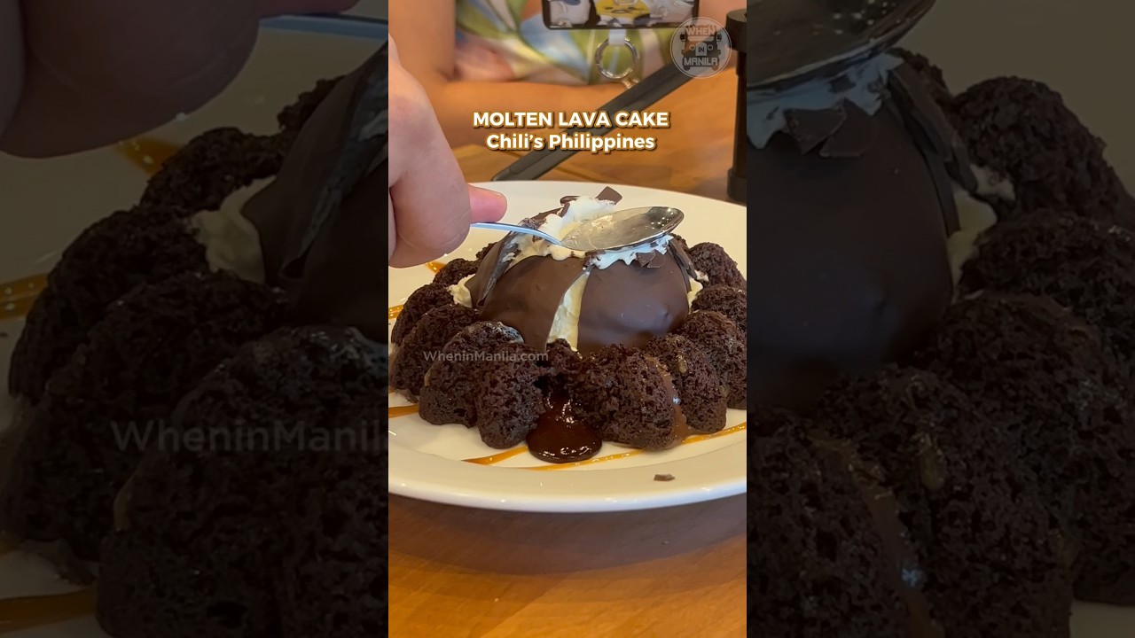 Molten Lava Cake- Chili’s Philippines - YouTube