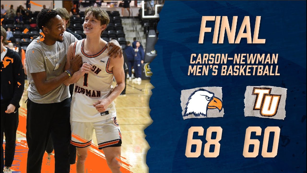 Carson-Newman Men's Basketball: C-N 68, Tusculum 60 Highlights 3-6-24 ...