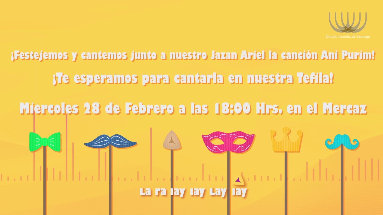 Ani Purim- Purim 2018 - YouTube