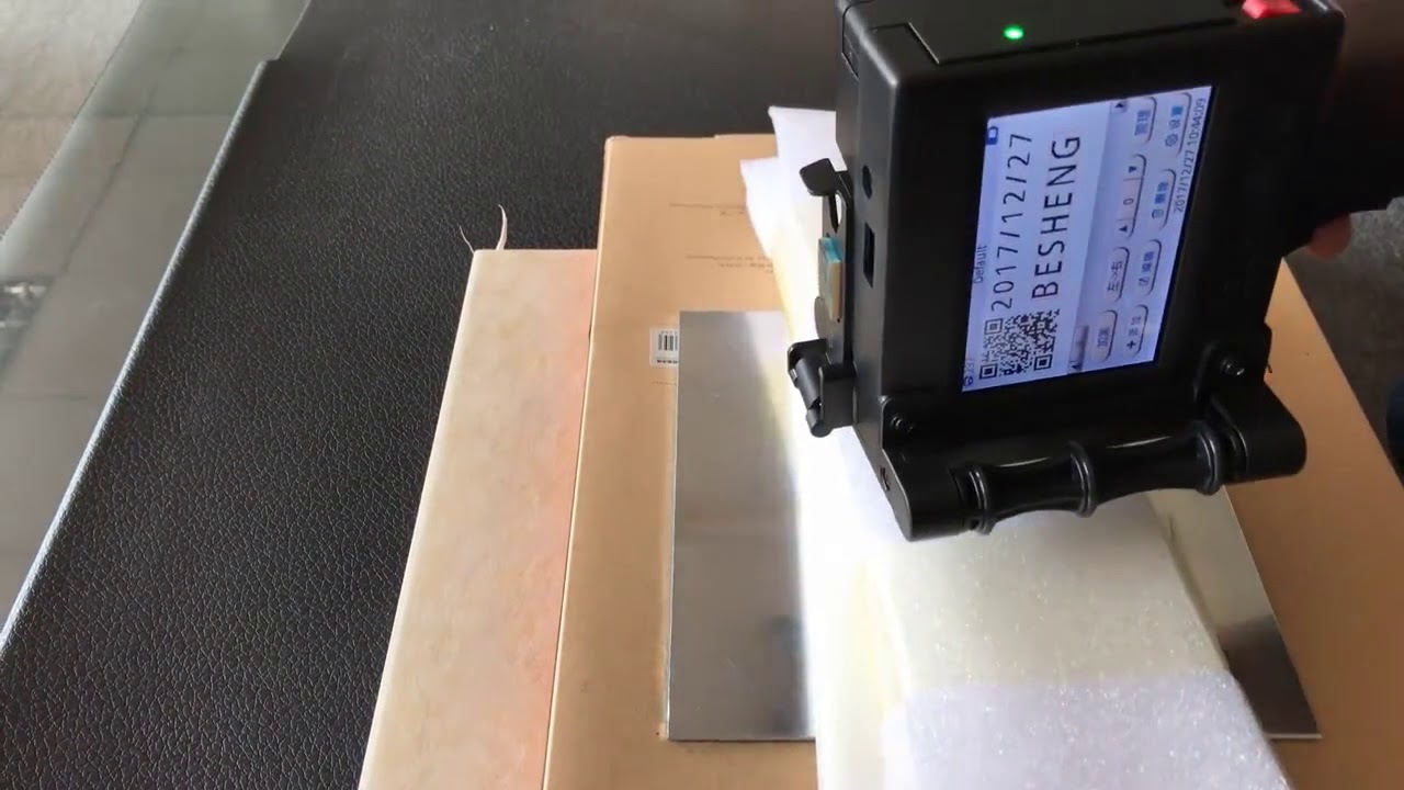 Codificador Inkjet portátil ideal para tu línea de produccion - YouTube