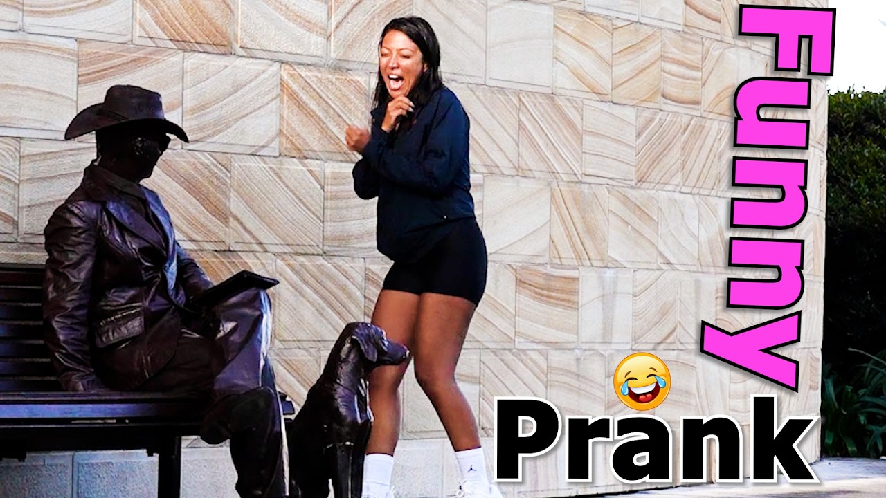 Funny Statue Prank - Hilarious Reactions to Watch | Sydney - YouTube
