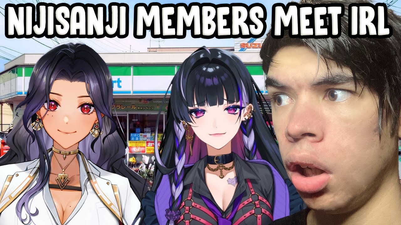 Reacting to VTUBER clips YOU Sent Me | Nijisanji EN IRL Meet UP - YouTube