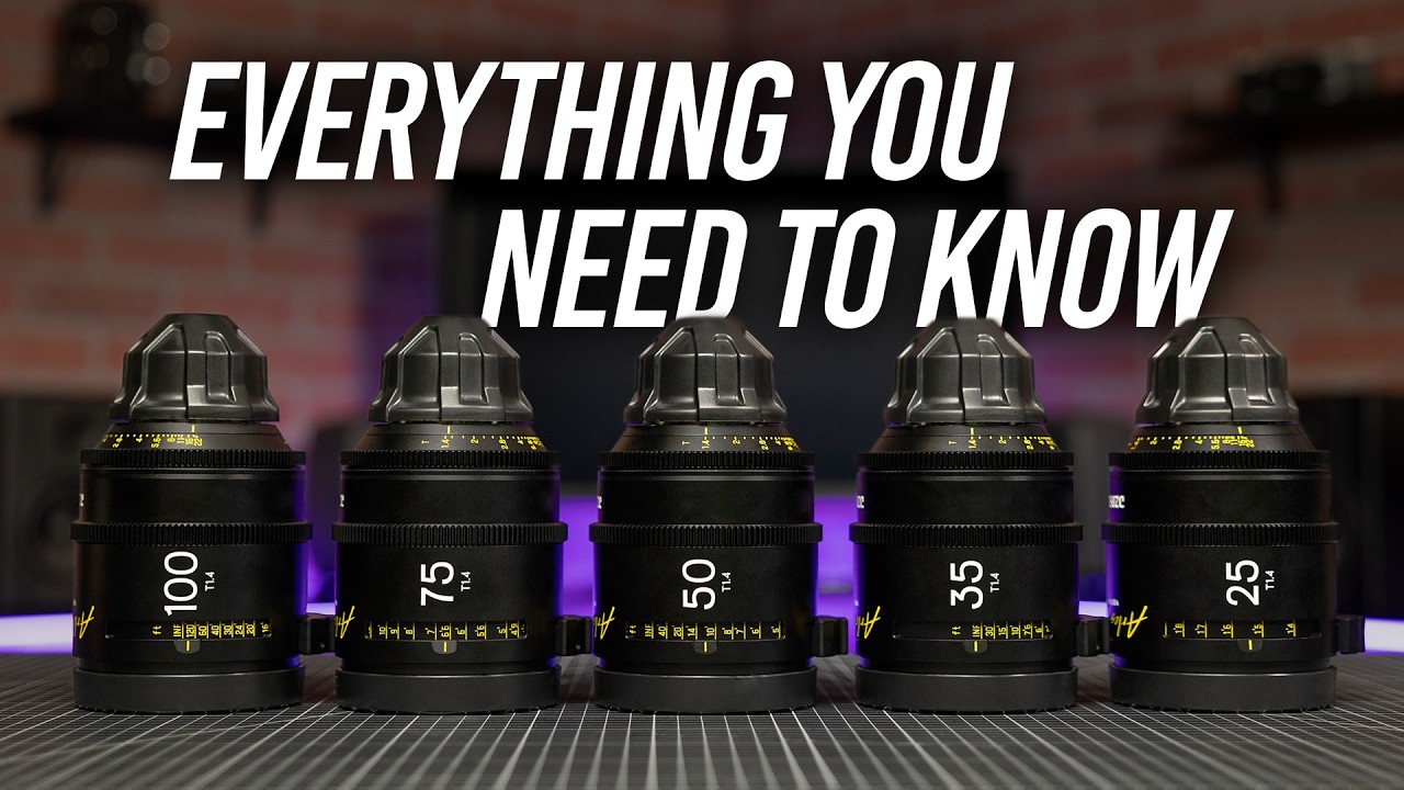 DZOFilm's Arles Prime Cine Lenses: Everything You Need to Know - YouTube