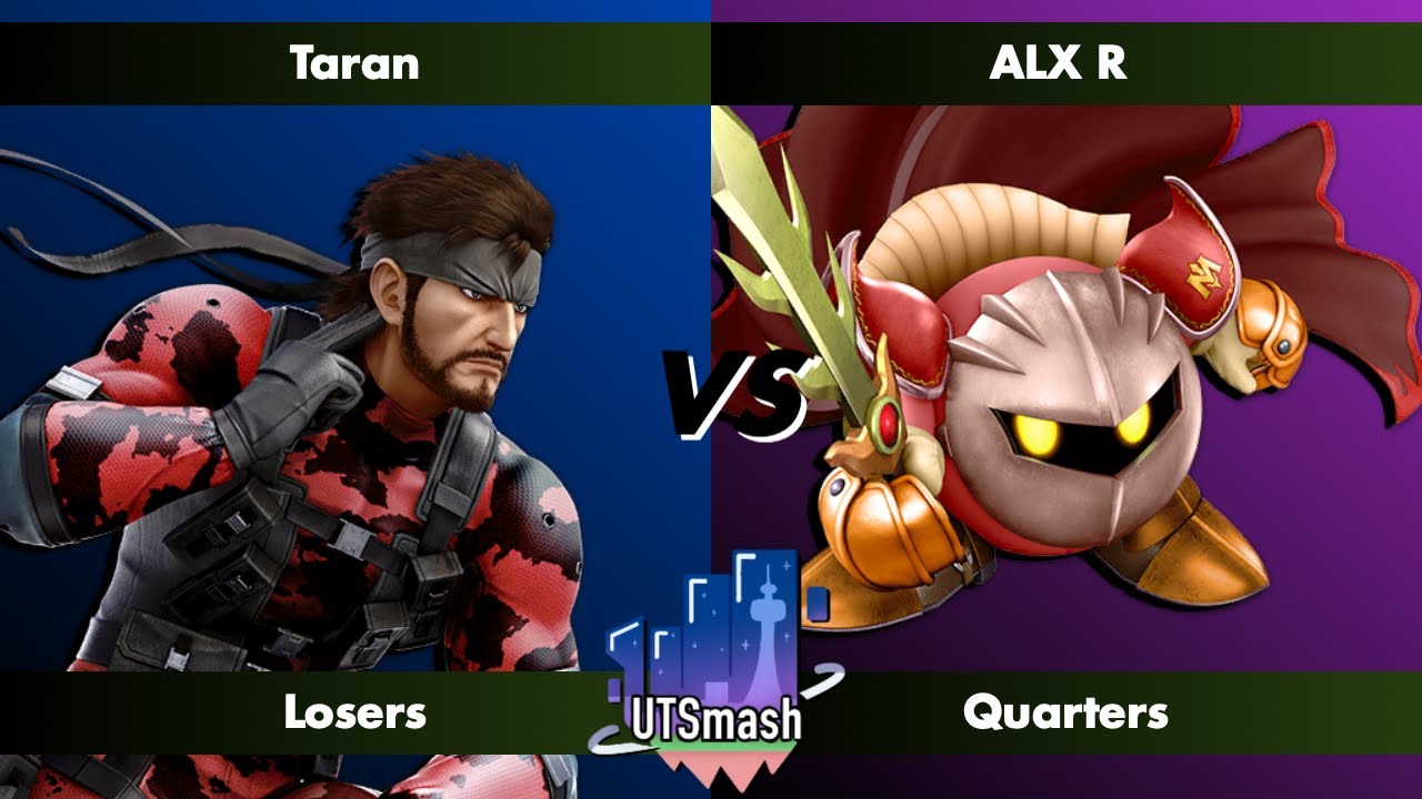 UTSmash St. George Scramble #29 | Taran (Snake) vs ALX R (Meta Knight ...