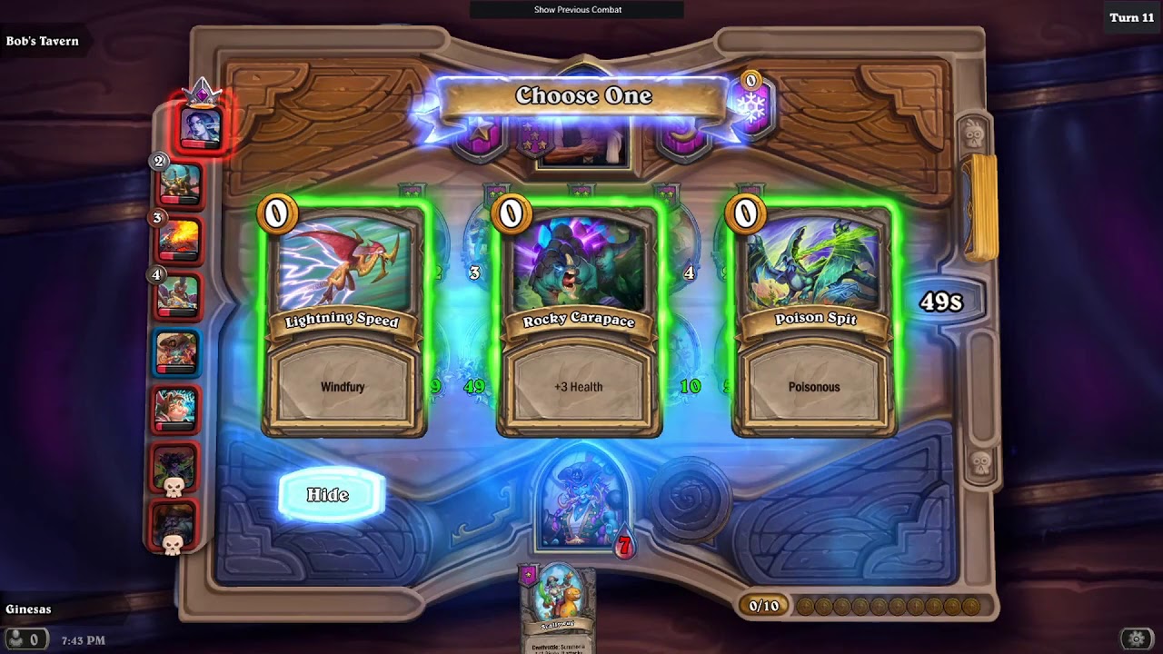Captain Hooktusk Golden Murlocks play | Ginesas Hearthstone ...