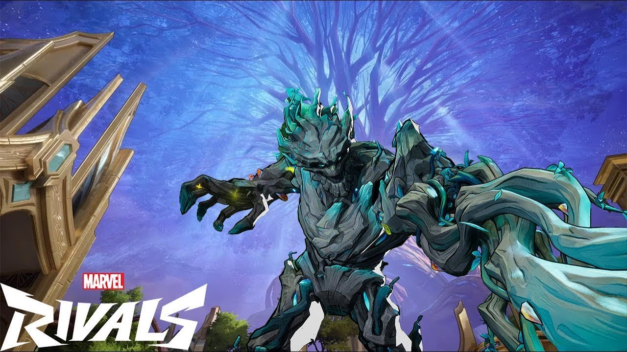 Groot is OP *best tank* on marvel rivals , Slowly making my way out of ...