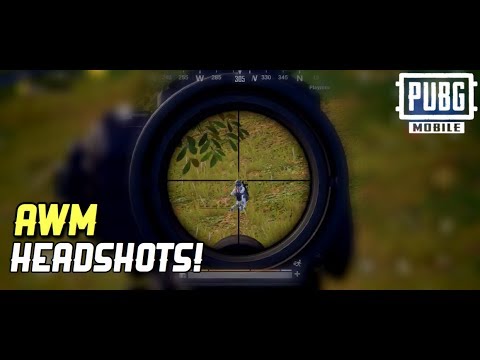 AWM Headshots | PUBG Mobile | Intense Squad Eliminations!