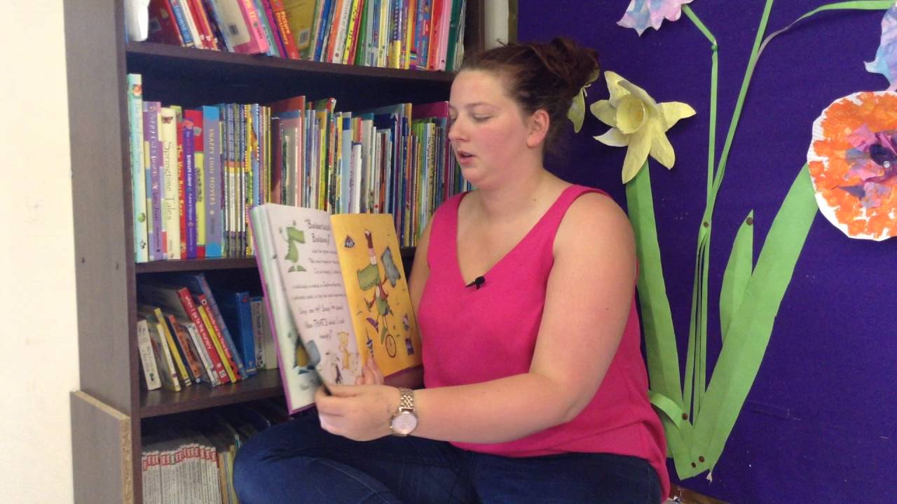 The Ravenous Beast by Niamh Sharkey read by Lauren at story time - YouTube