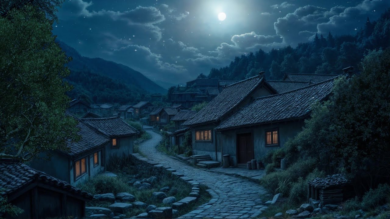 Quiet Night Ambience 🌙 Relaxing Sounds to Unwind and Rest Peacefully ...