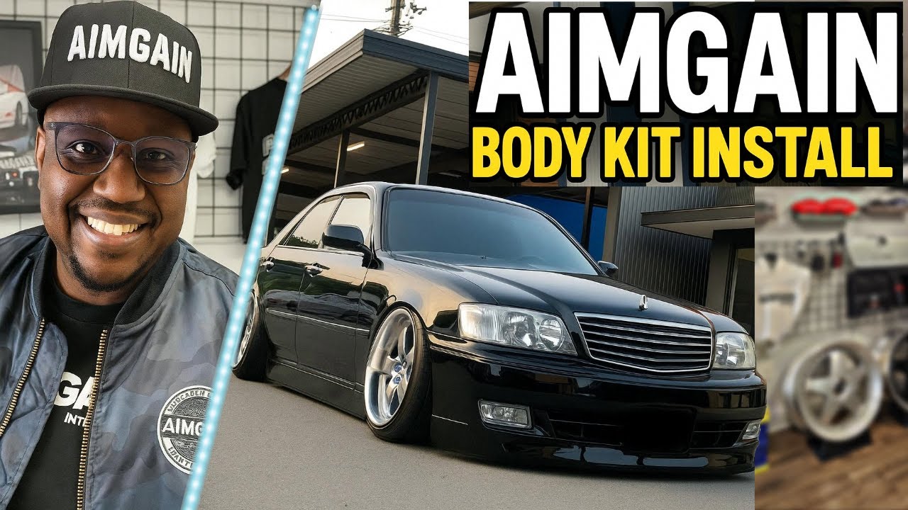 AIMGAIN Body Kit Install on Infiniti M45 – Full VIP Transformation ...