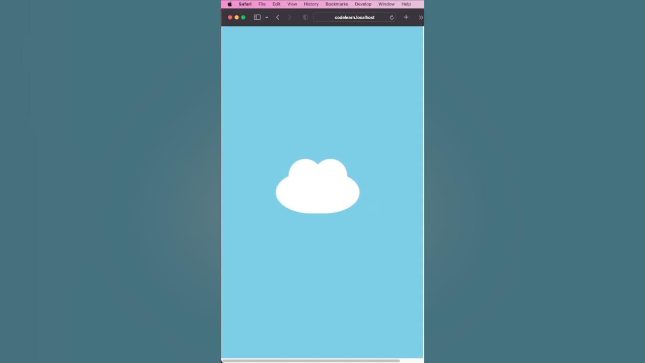 ☁️☁️real Effect Of Cloud Html Css Youtube