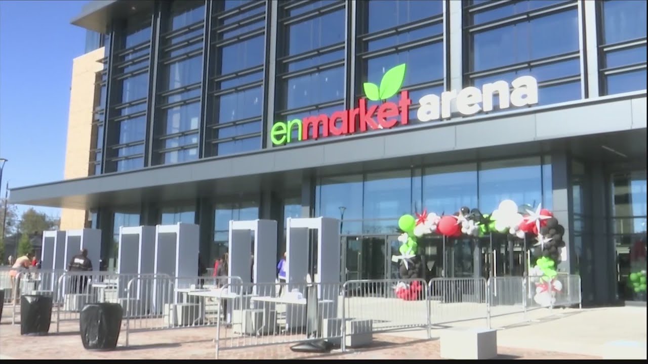 It's finally here. Enmarket arena opens its doors for first time ...