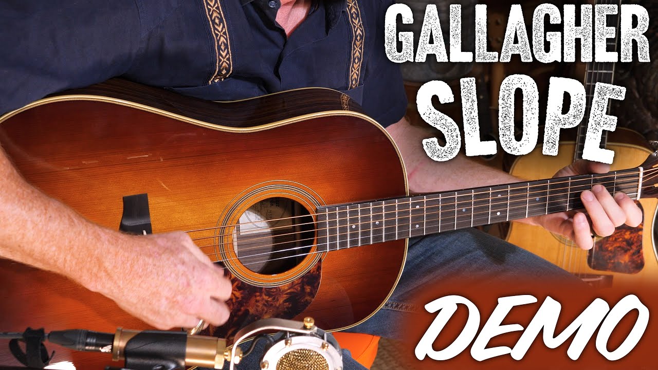 Gallagher Custom Bluegrass Bell Demo— Slope Shoulder 12-Fret! - YouTube