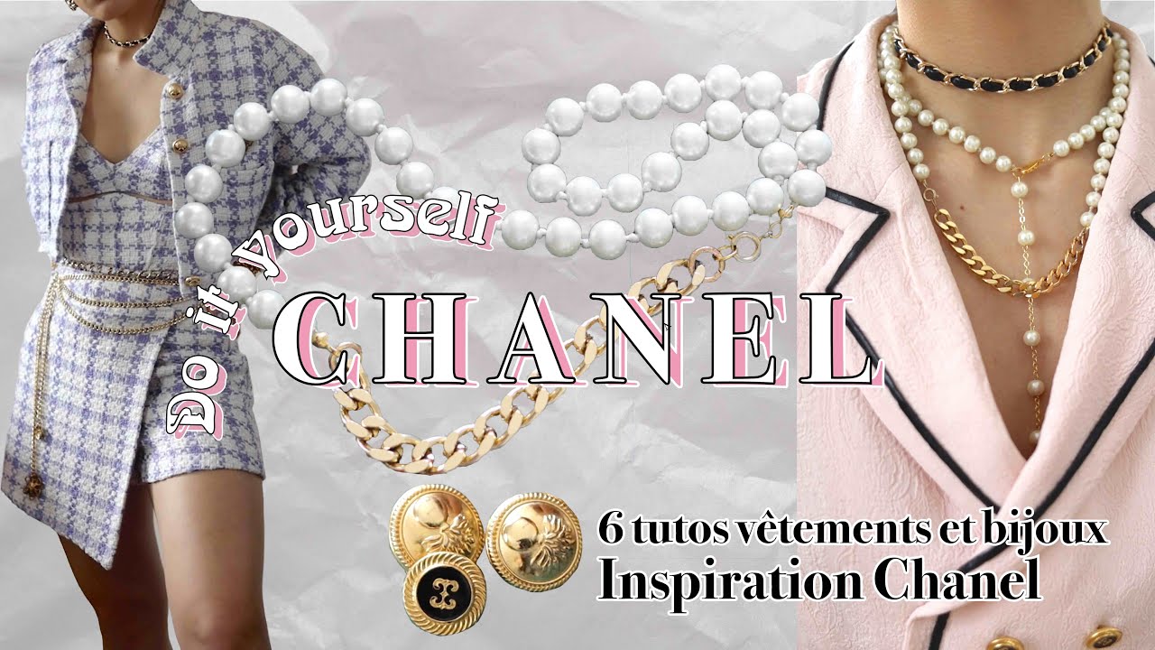 Do it Yourself CHANEL - 6 tutos pour faire vos propres bijoux et ...