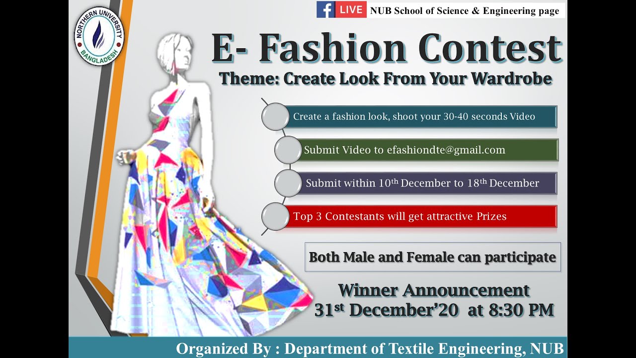 E-Fashion Contest Grand Finale, 31st December 2020 - YouTube