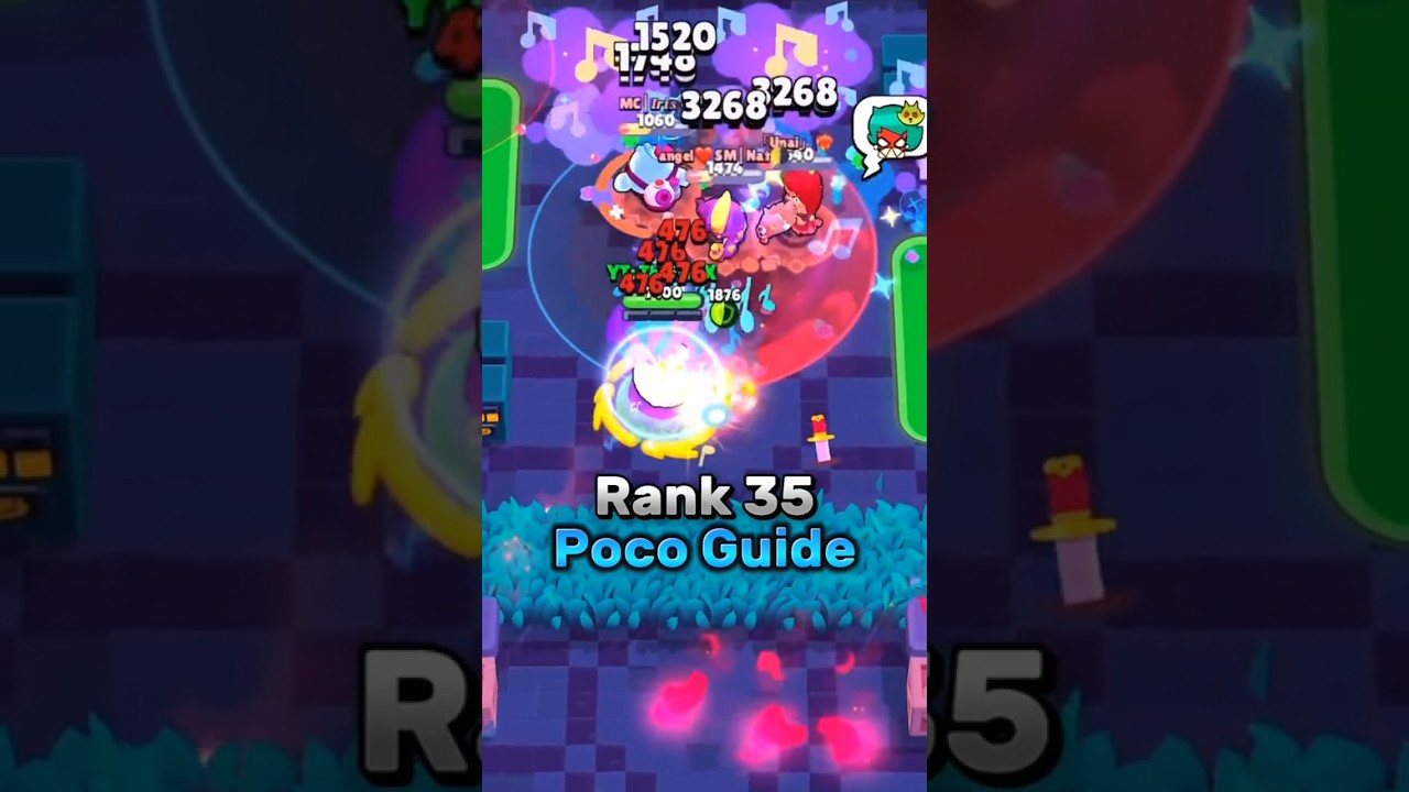 RANK 35 POCO GUIDE #бравлстарс #brawlstars #guide #35rank - YouTube