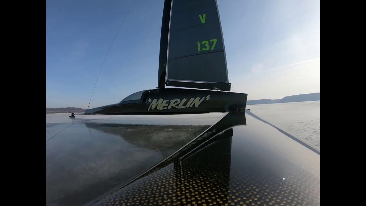 2019 International Skeeter Association Iceboat Regatta - YouTube