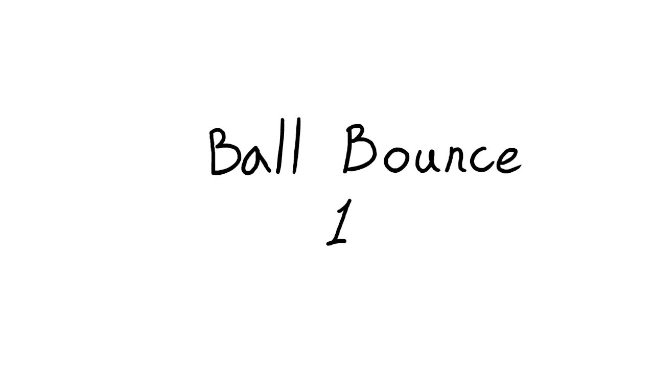 Animation Exercise - Ball bounce - YouTube