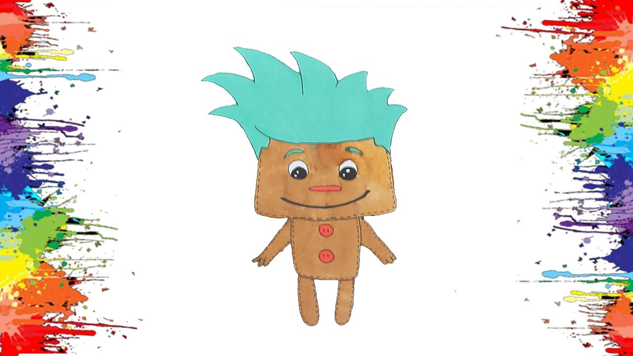 Pimpom é um boneco feito de papelão - desenho animado. - YouTube