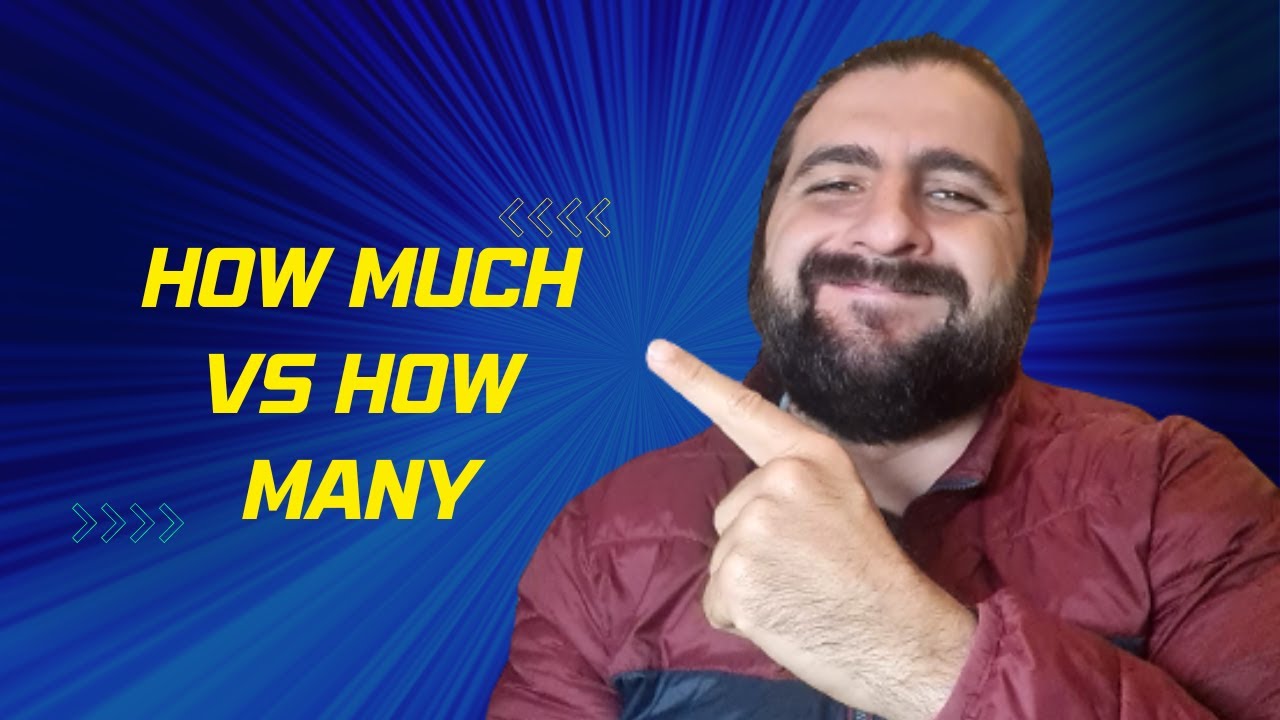 Explicación de how much y how many en inglés: ¡Aprende la diferencia ...
