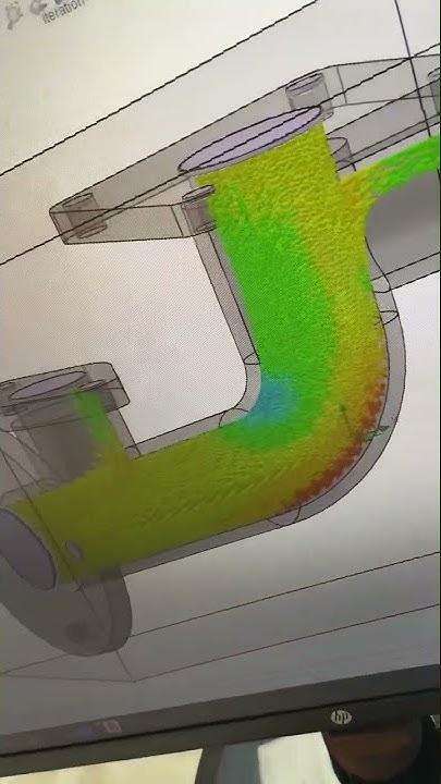 Water Flow Simulation in solidworks By- Mukul Nanda - YouTube