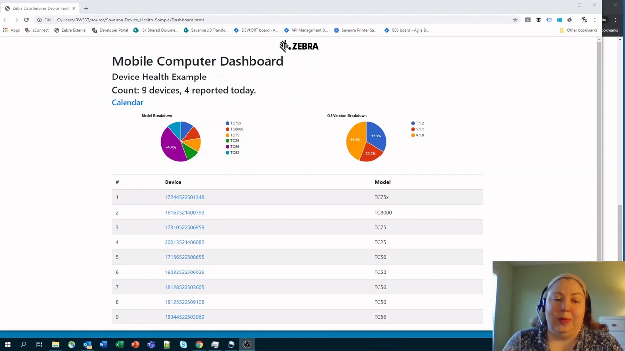 Zebra DevBites | Zebra VisibilityIQ APIs | Device Info - YouTube