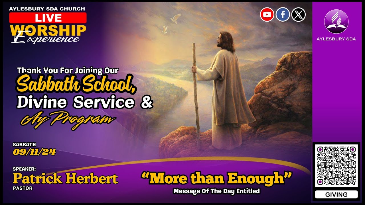 Aylesbury SDA || Sabbath Worship Service || 09/11/24 - YouTube