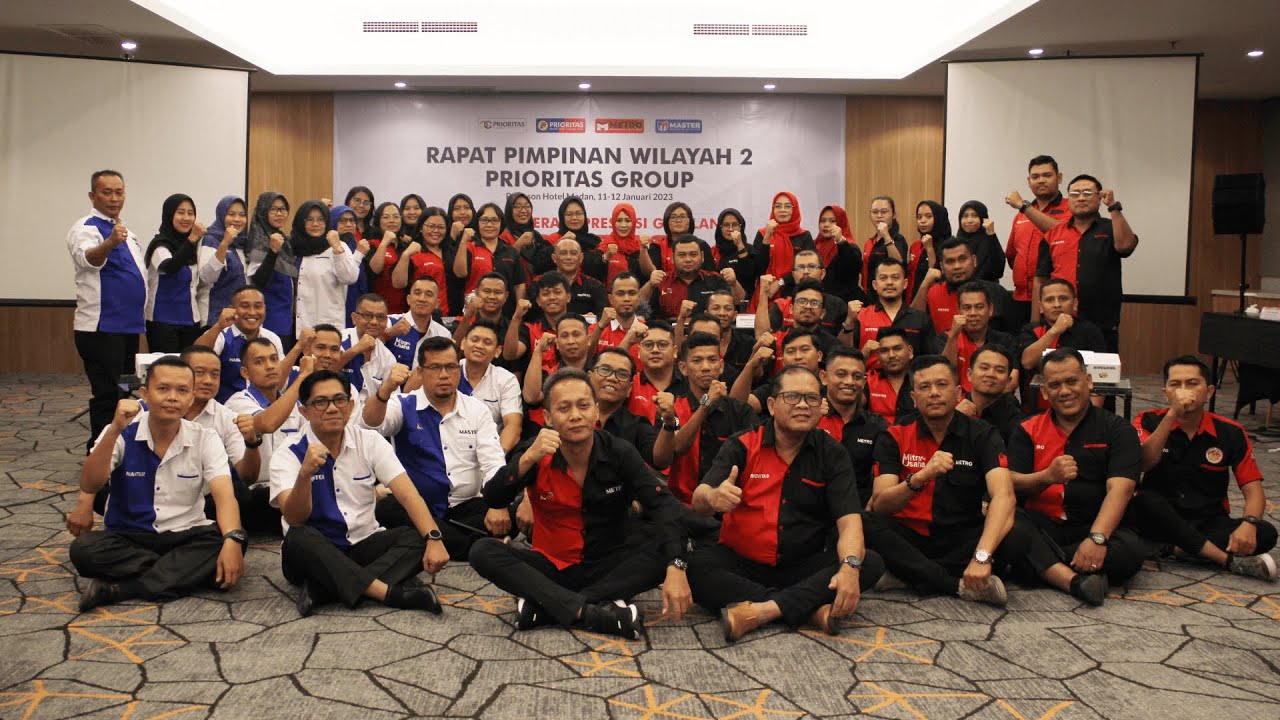 Rapat Pimpinan Wilayah 2 Prioritas Group | Medan 11 - 12 Januari 2023 - YouTube