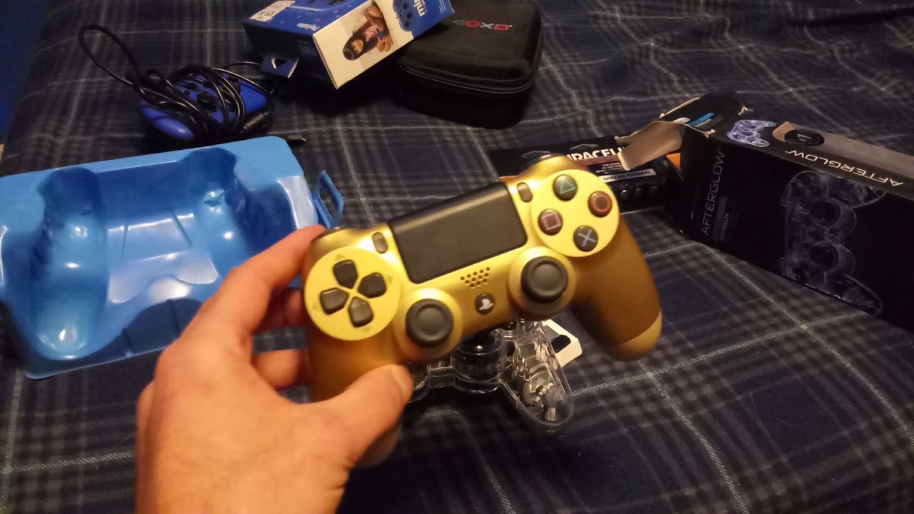 PS3 afterglow controller and talk about PS3 controllers - YouTube