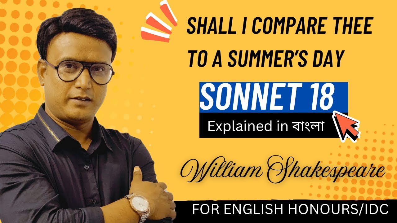 Shall I compare Thee to a summer's Day by William Shakespeare / Sonnet ...
