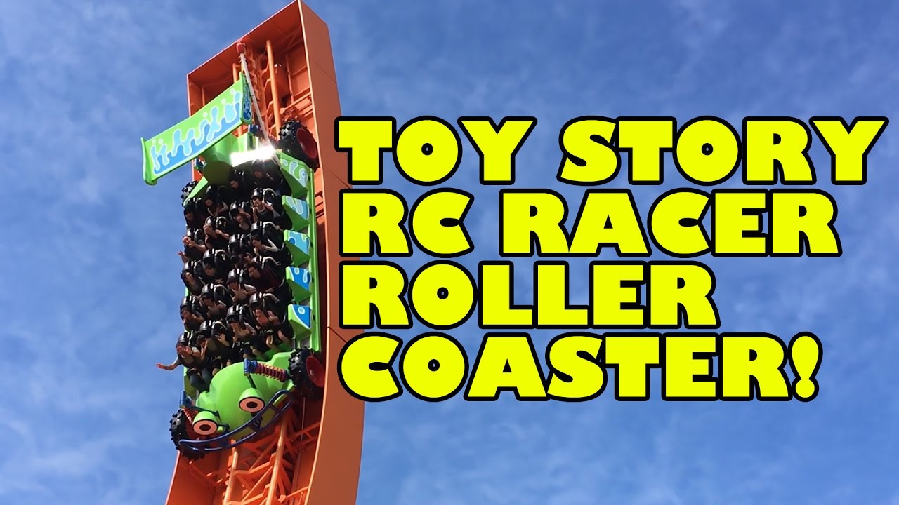 RC Racer Roller Coaster POV Hong Kong Disneyland Toy Story Land - YouTube