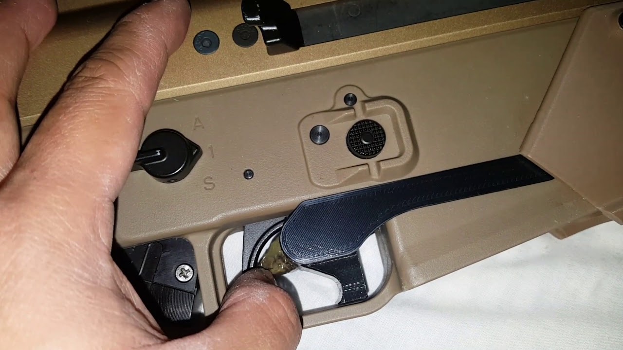 Philippine airsoft paris france SRU bullpup kit SCAR L aeg - YouTube