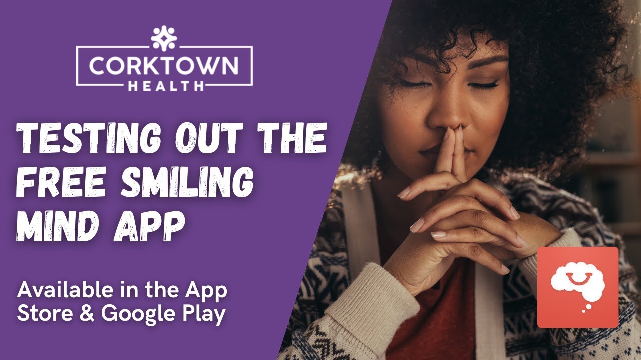 Trying out the FREE Smiling Mind App for Mindfulness - YouTube