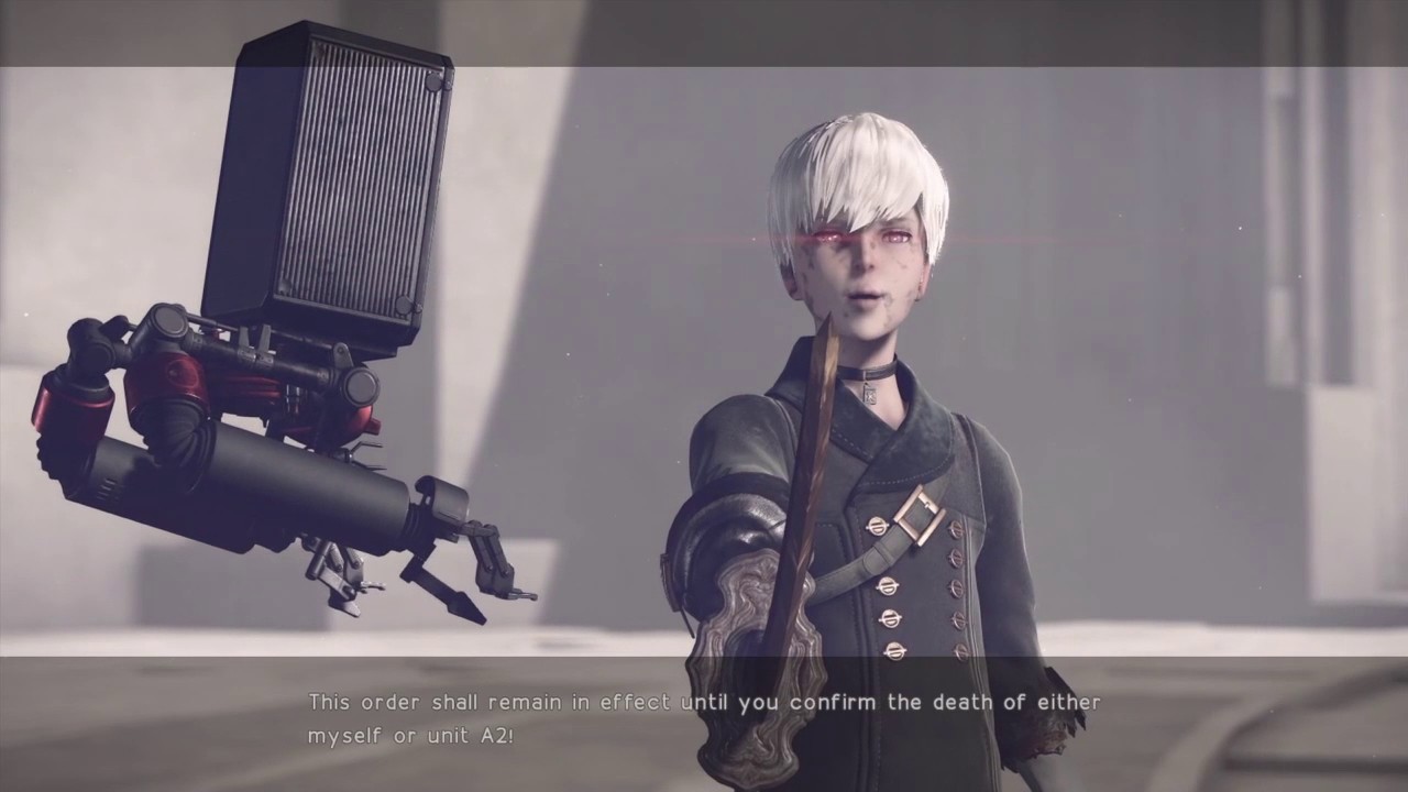 NieR:Automata - A2 vs 9S (Nines) - YouTube