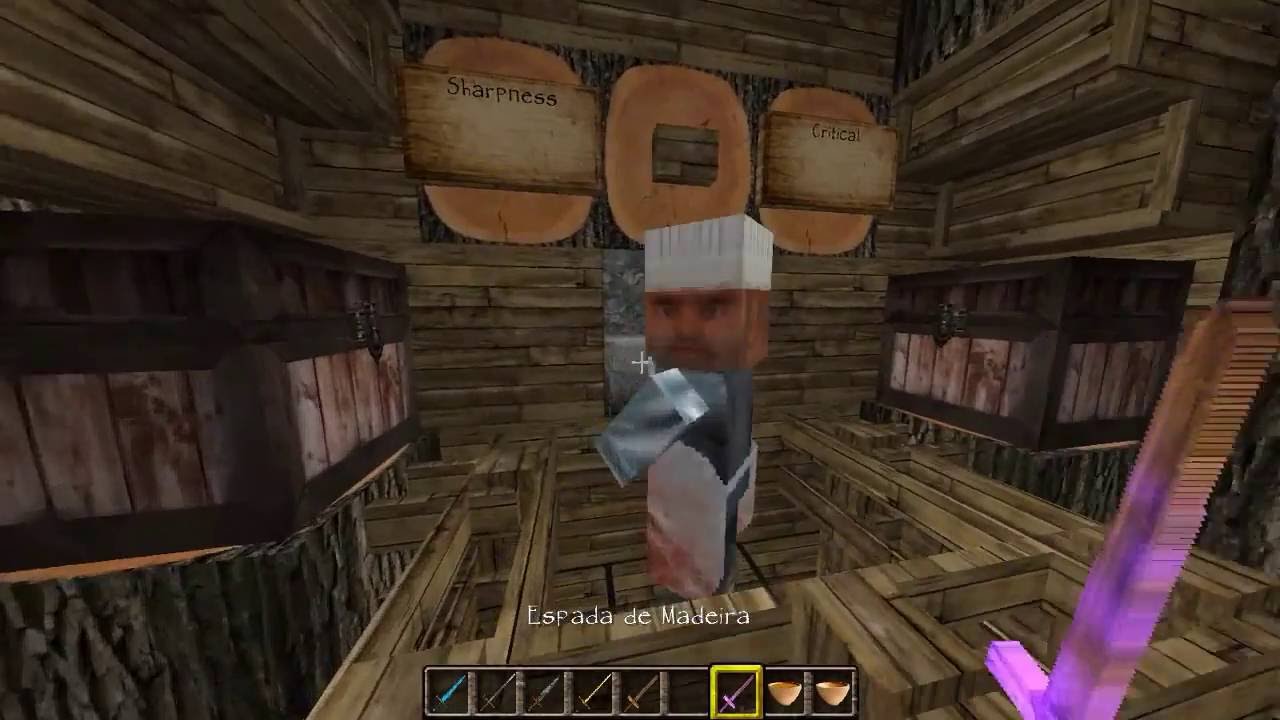 (Minecraft) nova série JC mostrando texturas Épicas - YouTube